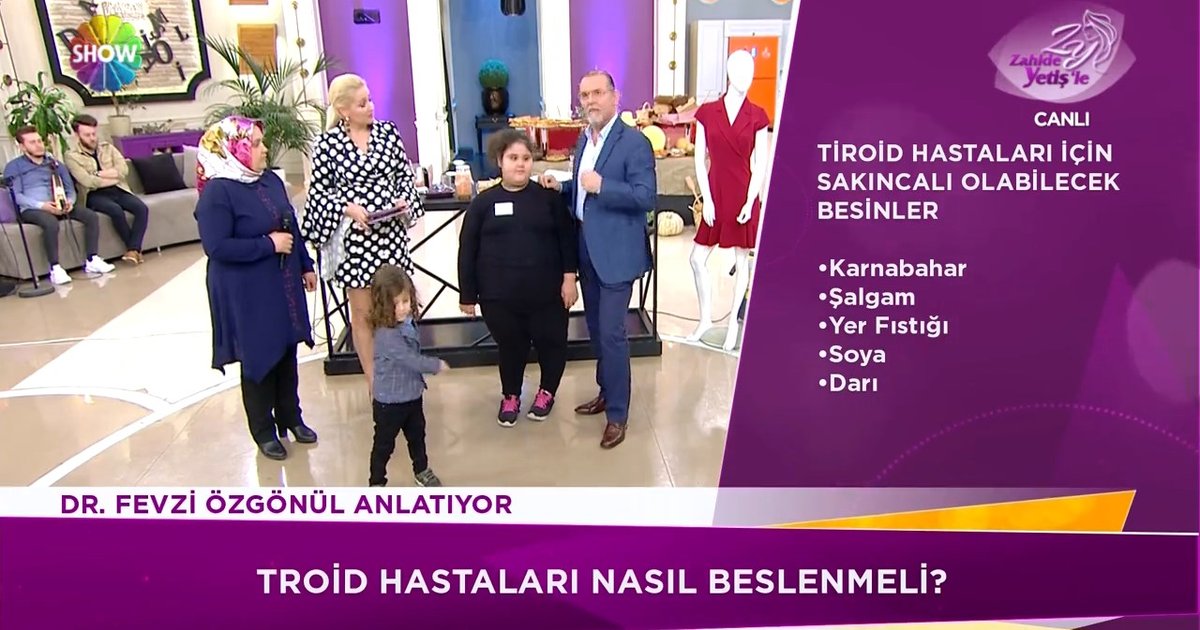 Zahide Yetiş'le Videoları: Troid hastaları nasıl beslenmeli?