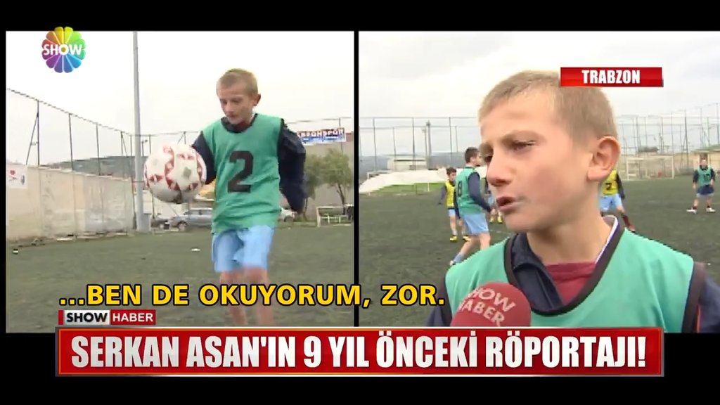 Trabzonsporlu Serkan Asan'ın 9 yıl önceki röportajı! - ShowTürk TV