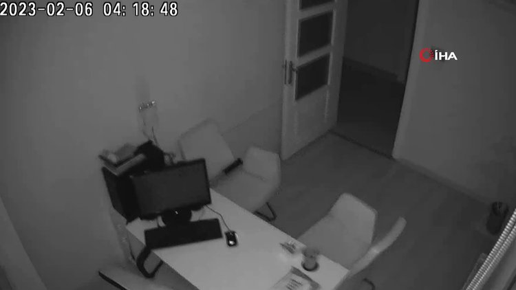 Malatya'da deprem anı kameralarda | Video Malatya'da deprem anı kameralarda | Video