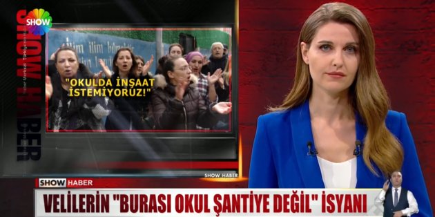 Velilerin 'burası okul, şantiye değil' isyanı! | Show Özel Haber