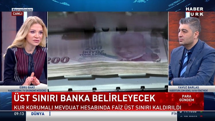 Kur korumalı mevduat hesaplarında faiz üst sınırı kaldırıldı | Video