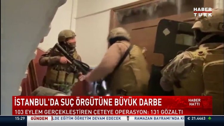 İstanbul'da suç örgütüne büyük darbe | Video