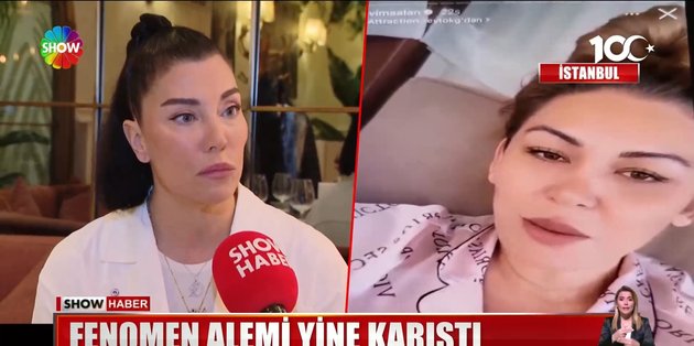 Dilan Polat'ın sağ kolu Ebru Özen ile Deniz Akkaya arasında atışma ...