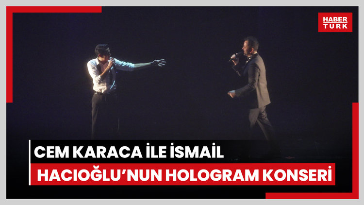 Cem Karaca ile İsmail Hacıoğlu'nun Hologram konseri | Video