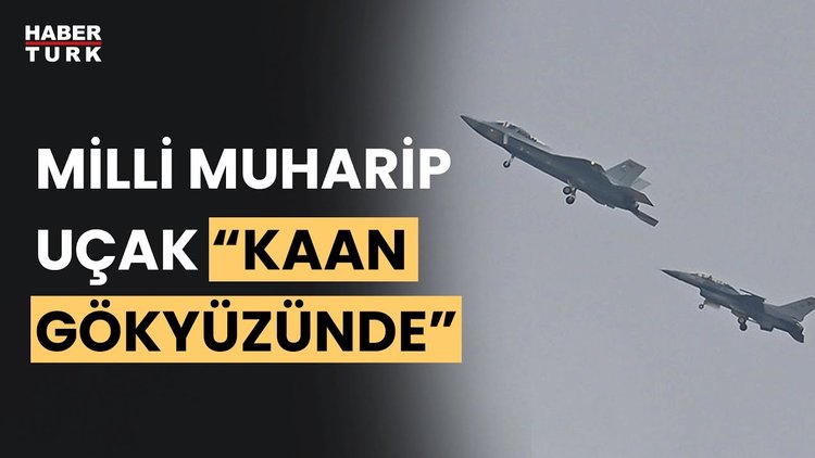 Milli Muharip Uçak Kaan Ilk Uçuşunu Yaptı O Anlar Böyle Görüntülendi