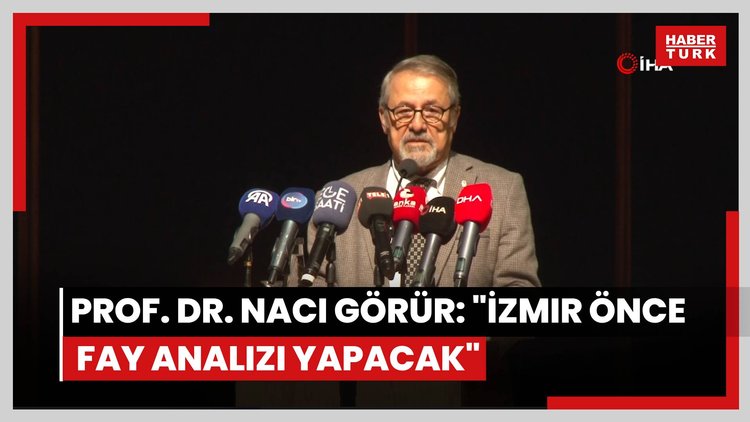 Prof. Dr. Naci Görür: “İzmir’de 7 büyüklüğünde bir deprem 1 milyon 800 bin ton dinamit ...