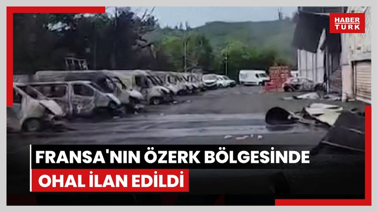 Fransa'nın özerk bölgesinde OHAL ilan edildi | Video