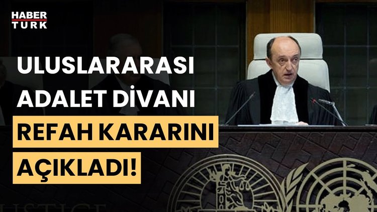 Uluslararası Adalet Divanı Refah kararını açıkladı! Çetiner Çetin ...