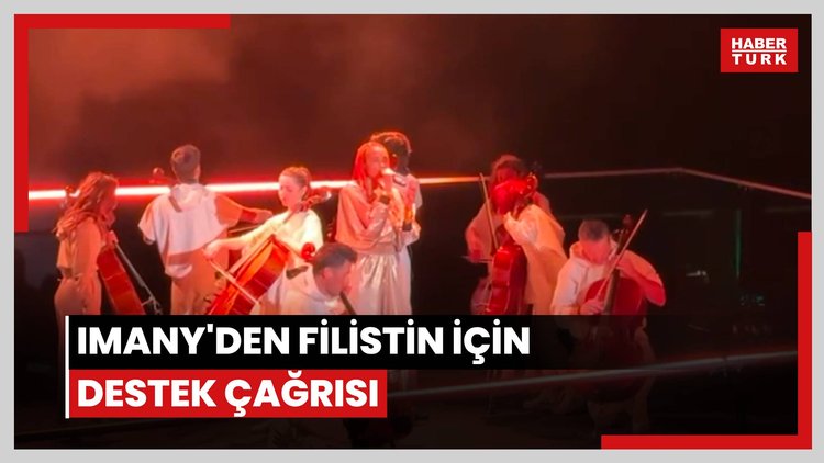Imany'den Filistin için destek çağrısı | Video