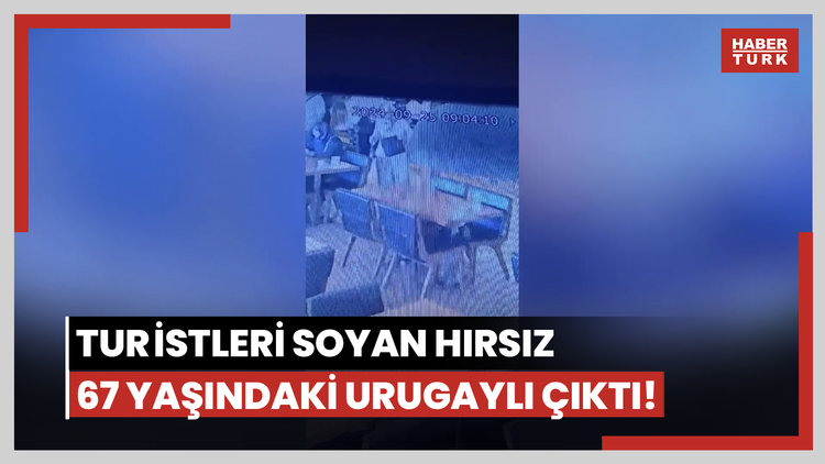 Turistleri soyan hırsız 67 yaşındaki Urugaylı çıktı! | Video
